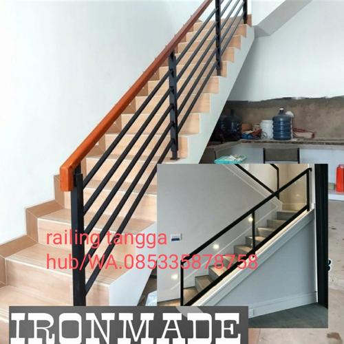 Jual railing tangga besi galvanis murah - Jakarta Barat - Serba Jaya ...