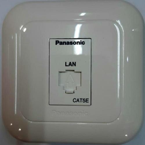 Jual SOCKET Outlet Data LAN Cat5e / CAT 6 RJ45 WEJ2488 IB Panasonic ...