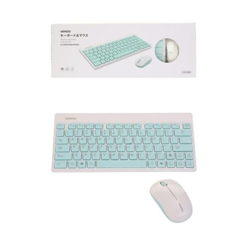 Jual WIRELESS MOUSE AND KEYBOARD SET MINISO - Pink - Jakarta Timur ...