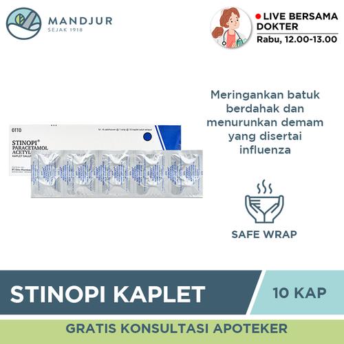Jual Stinopi 10 Kaplet - Obat Batuk Berdahak disertai Demam dan Flu ...