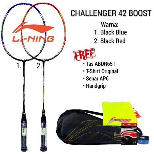 Jual Raket Badminton Lining Challenger 42 Boost Original Bulutangkis ...
