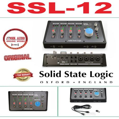 Jual Solid State Logic SSL12 USB Audio Interface SSL-12 - Jakarta Pusat ...