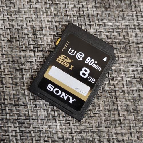 Jual Memory SD Card 8GB 90MBs Sony Original Memori Kamera Mirrorless ...