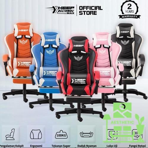 Jual Keep Going Max- Kursi Gaming/ Gaming Chair / Kursi Santai Kursi ...