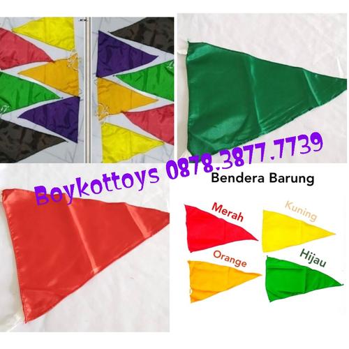 Jual Bendera regu Barung Pramuka bijian(ready 10 warna) - pink - Kab ...