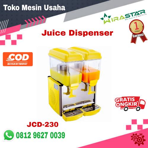 Jual Mesin juice dispenser pendinging minuman 2 tabung JCD-230 WIRASTAR ...