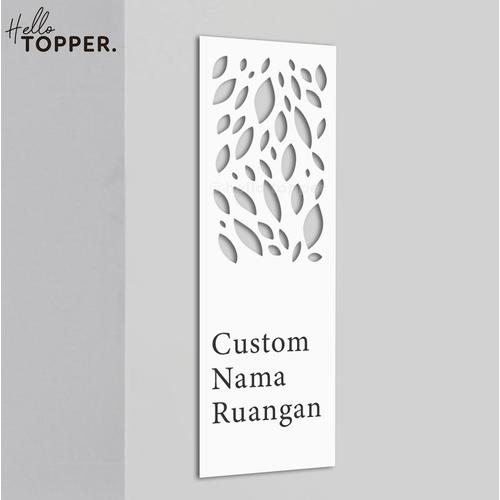 Jual Custom Tulisan Sign Akrilik Office Nama Ruang Kantor Room Acrylic ...