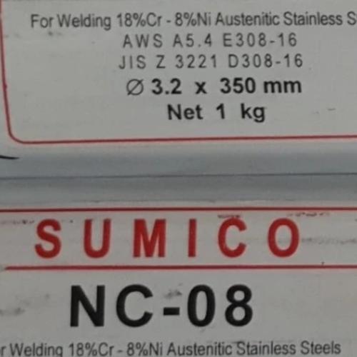 Jual KAWAT LAS STAINLESS NC-08 SUMICO 3.2MM - Kota Surabaya - sofiyahh | Tokopedia
