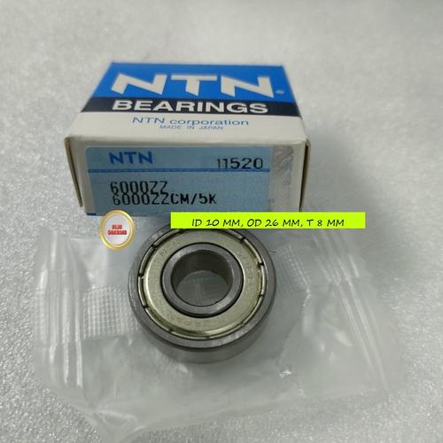 Jual Laher Bearing 6000 ZZ NTN 6000ZZ Tutup Besi - Jakarta Pusat - Klik ...