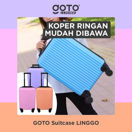 Promo Goto Linggo Koper Cabin Suitcase Roda 20 24 Inch Kabin Waterproof ...