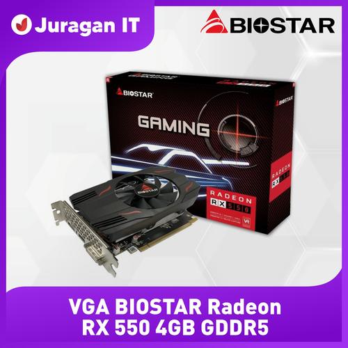 Jual VGA BIOSTAR Radeon RX 550 4GB GDDR5 - Kota Yogyakarta - Juragan IT ...