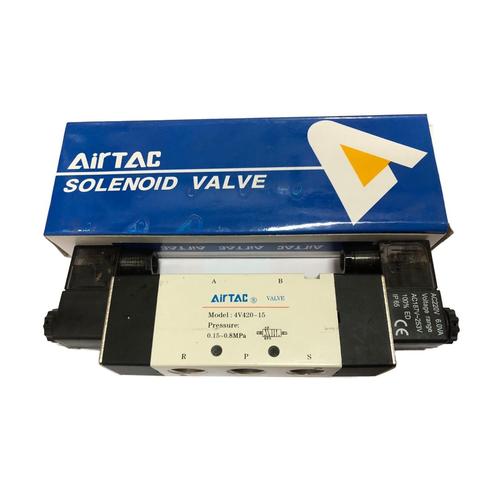 Jual Solenoid Valve 4V420-15 AC220/DC24 AIRTAC - AC220V - Jakarta Barat ...
