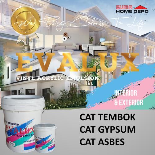 Jual Cat Tembok Interior EVALUX 4.6kg (Galon) & 23kg (Pail) , Warna 1 ...