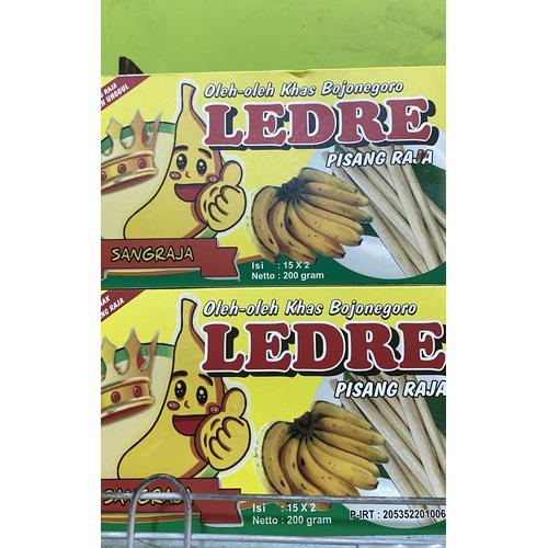 Jual Ledre Super Pisang Raja Khas Bojonegoro - Kota Madiun - Cemilan ...