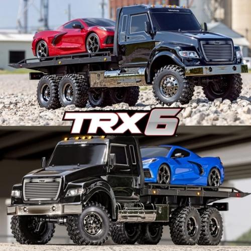 Jual Traxxas TRX-6 1/10 6x6 Ultimate RC Hauler Flatbed Tow Truck RTR ...