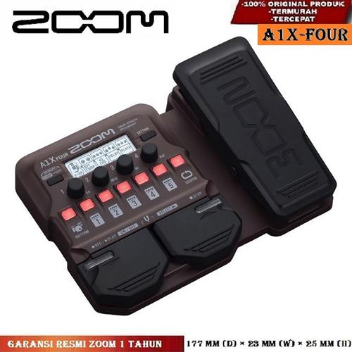 Jual Zoom A1X Four Multi Effect Processor - Efek Digital - Efek Gitar ...