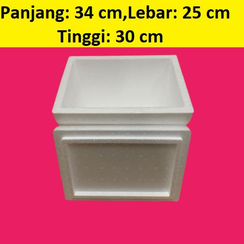 Jual [SBY] Tanggung - Box Gabus Styrofoam / Sterofoam (34 x 25 x 30cm ...