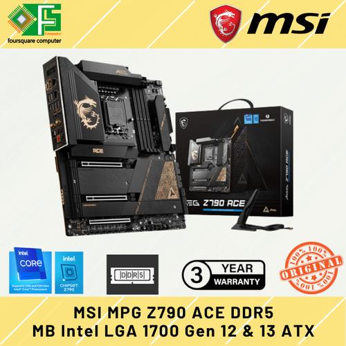 Jual Motherboard MSI MEG Z790 Ace DDR5 Intel LGA 1700 Gen 12 dan 13 E ...