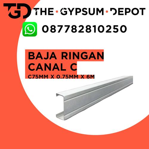 Jual Baja Ringan C Truss / Besi CNP / C75 x 0.75mm x 6m - Kota Bekasi - The Gypsum Depot | Tokopedia