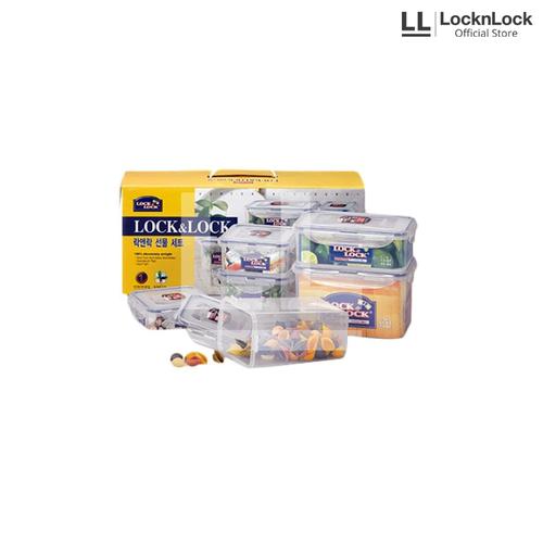 Promo LocknLock Gift Set Kotak Makan (6 pcs) HPL818SHP - - LocknLock ...