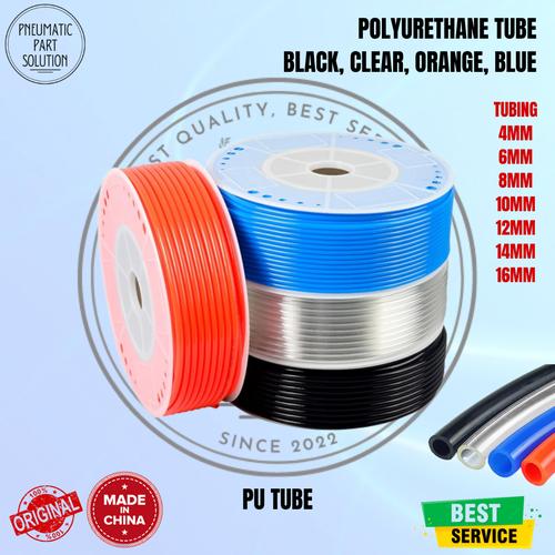 Jual Pu Tube Selang Angin 12MM x 8MM Tubing Pneumatic - Orange ...
