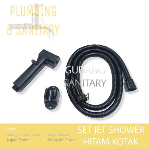 Jual JET SHOWER BIDET HITAM 02BL JET SHOWER SEMPROT NEW JET SHOWER ...