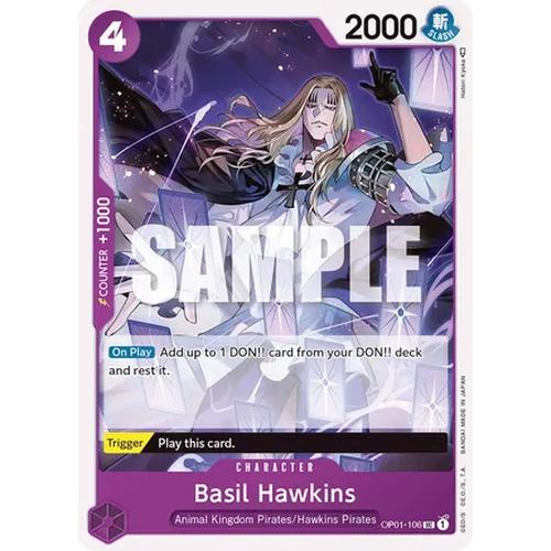Jual Basil Hawkins UC - English (OP01) | One Piece TCG - Jakarta Barat ...