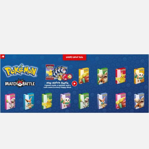 Jual McDonald's Pokemon Match Battle 2022 USA - 10 - Kota Surabaya ...