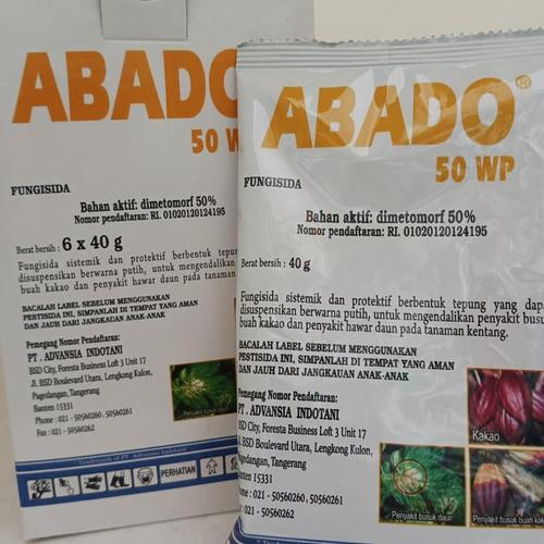 Jual ABADO 50 WP 40 gram FUNGISIDA pembasmi busuk daun - Kab. Kendal ...