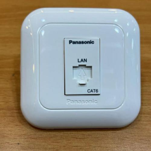 Jual SOCKET Outlet Data LAN Cat5e / CAT 6 RJ45 WEJ2488 IB Panasonic ...