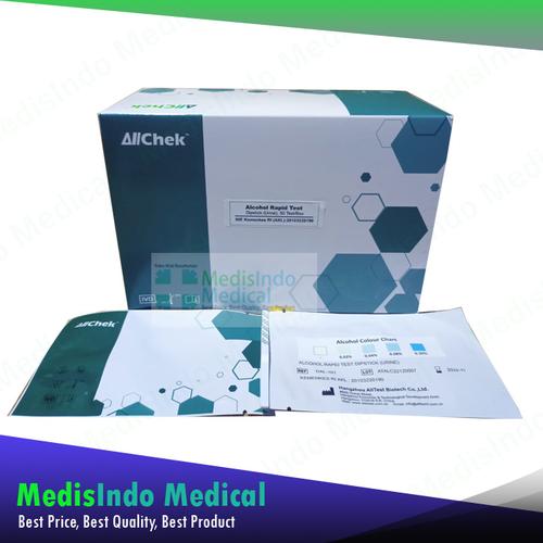 Jual Rapid Test Alcohol Allchek Isi 50 Strips | Alat Tes Cepat Alkohol ...