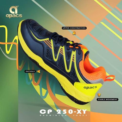 Jual Sepatu Apacs CP 250 XY Navy Yellow Sepatu Badminton Apacs - 43 ...