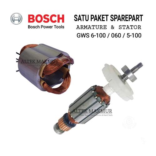 Jual Paket Armature & Stator Gerinda Bosch GWS 060 Angker Dinamo GWS 6 ...
