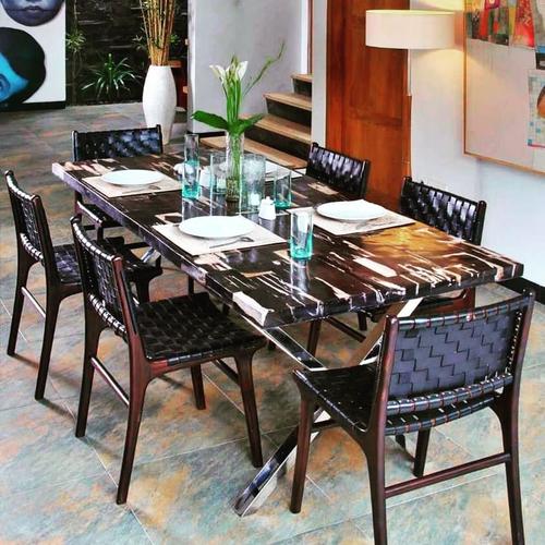 Jual Top Table Batu Fosil Rakit / Petrified Wood Table - Kab ...