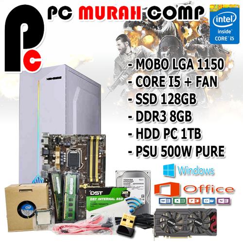 Jual KOMPUTER PC CPU RAKITAN UNBK SIAP PAKAI MURAH MERIAH - T50 128GB ...