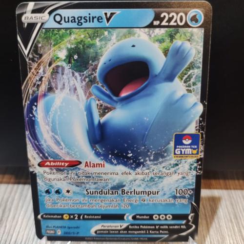 Jual Quagsire V GYM Promo Pokemon Indo - Kota Surabaya - zenith trading ...