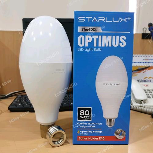 Jual LAMPU LED MERCURY STARLUX 80 WATT / LAMPU LED MERCURY 80 WATT ...
