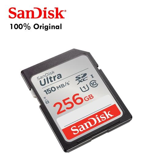 Promo SANDISK SDCARD ULTRA 256GB 150MB/S - ULTRA SD CARD 256 GB C10 ...
