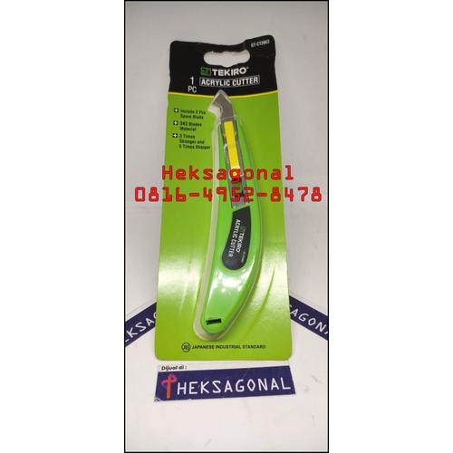 Jual TEKIRO Pisau Cutter Acrylic Pemotong Cutting Akrilik HPL ...
