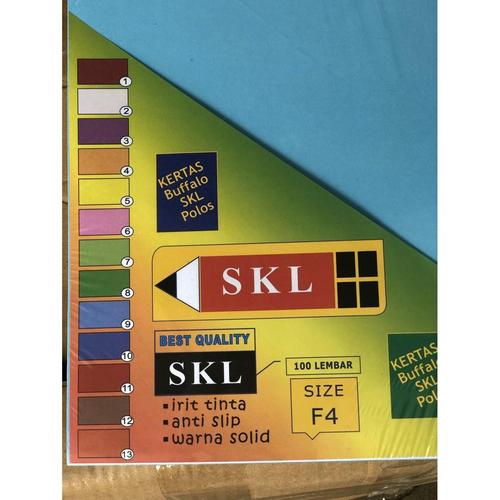 Jual KERTAS BUFALO / BUFFALO F4 KERTAS JILID [PACK] - 5- KUNING ...