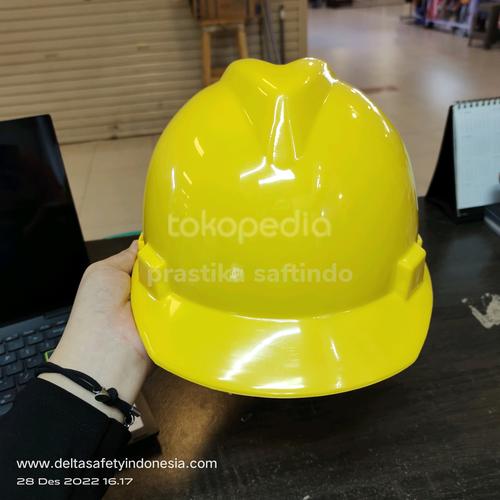 Jual Helm Safety Merk Krisbow Warna Kuning/ Helm Proyek Krisbow ...