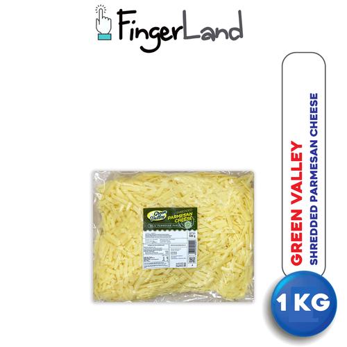 Promo GREEN VALLEY Shredded Parmesan Cheese 500 gram Keju Parmesan ...