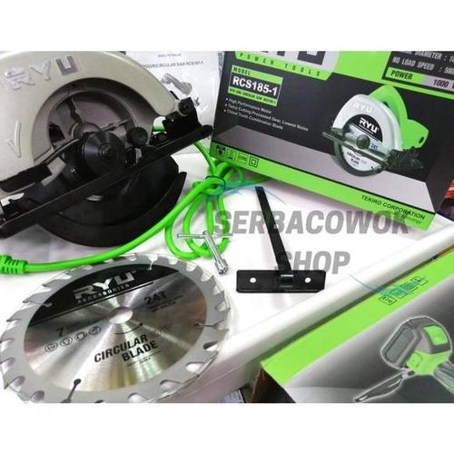 Jual Mesin Circular Saw RYU RCS185-1 Circle RYU 7 Inch Mesin Potong ...