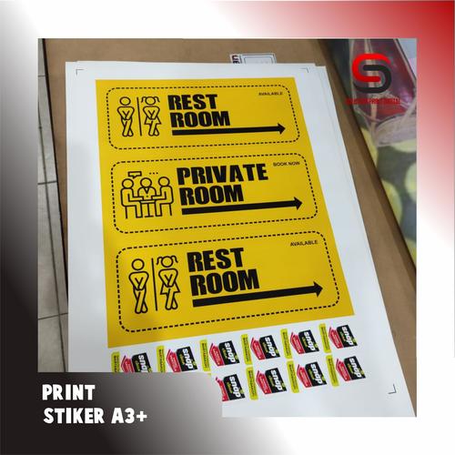 Jual Cetak Stiker A3+| Cromo, HVS, Vinyl Glossy, Vinil Matte ...