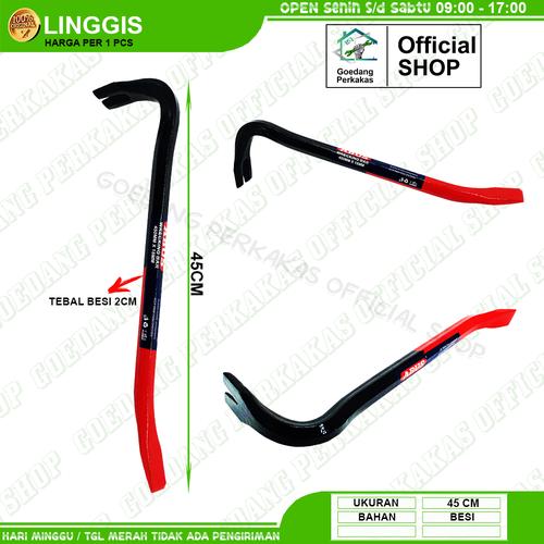 Jual Linggis Abus 18 Inch Besi Tebal Lingis Alat Pencabut Paku - 14 ...
