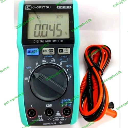 Jual digital multitester kyoritsu 1021R digital multimeter avometer ...