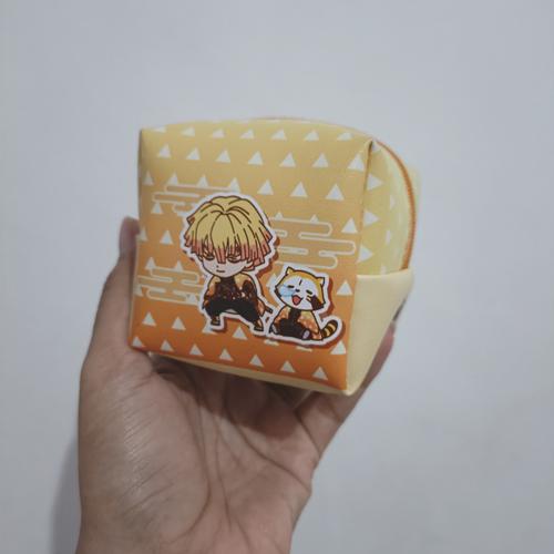 Jual Kimetsu no Yaiba Coin Purse Zenitsu Agatsuma Demon Slayer Dompet ...