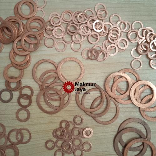 Jual ring tembaga kuningan 6mm 8mm 10mm 12mm 14mm ( ring nosel) - 14mm ...
