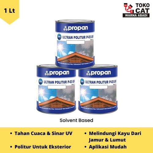 Jual Propan Politur Ultran PO3 1 Liter Warna Clear Gloss & Doff - Kota ...