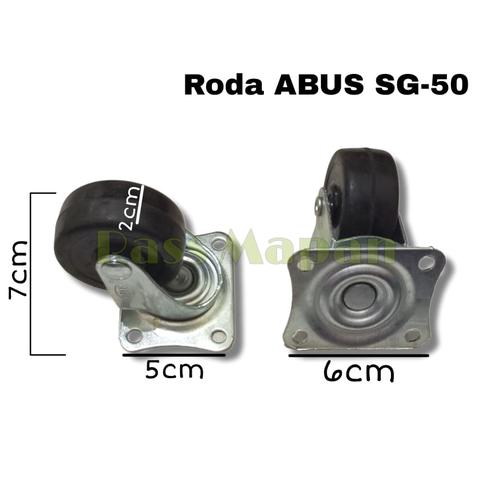 Jual Roda Kursi Meja Spring Bed 2" inch SG 50 AK Casters - Abus SG-50 ...